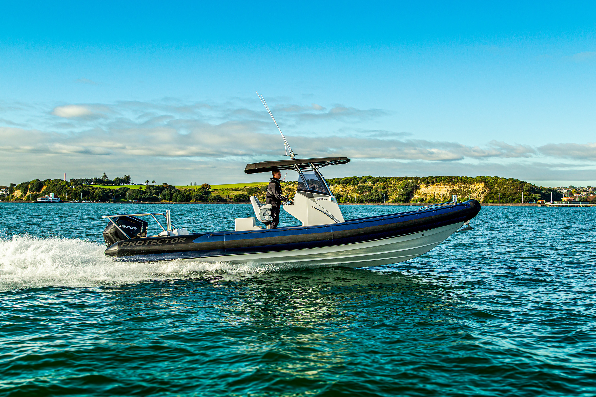 Protector Boats | 310 Chase - Ultimate High Performance Utility Vessel